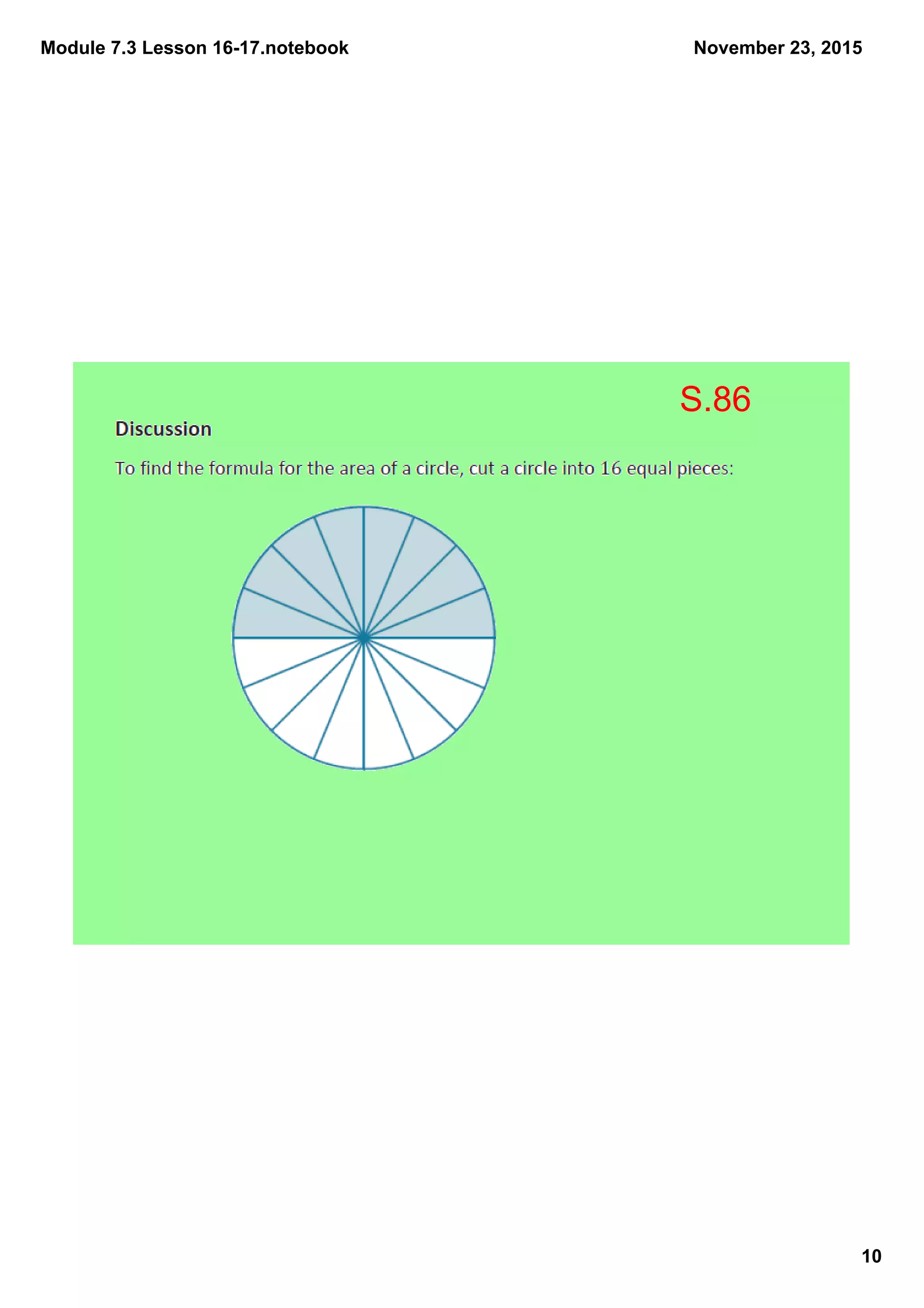 Module 7.3 lesson 16 17 | PDF