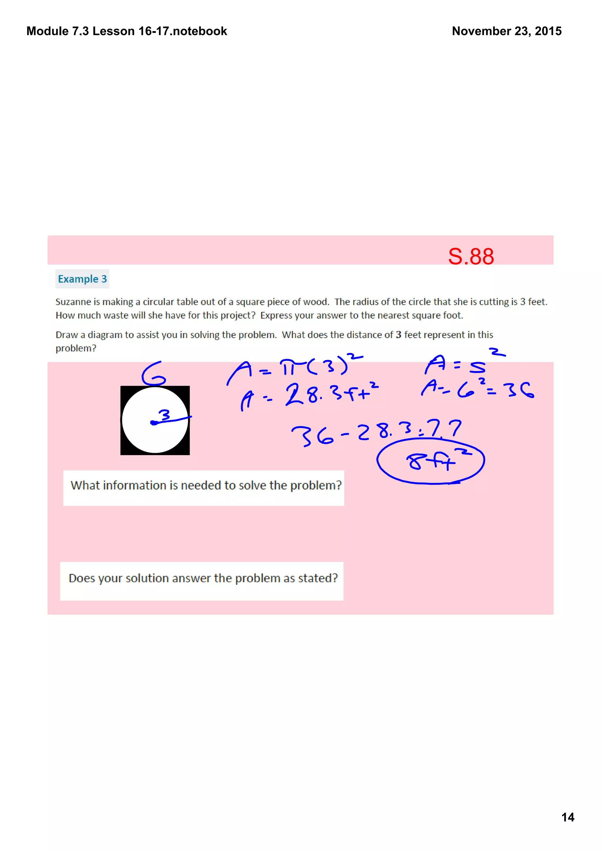 Module 7.3 lesson 16 17 | PDF