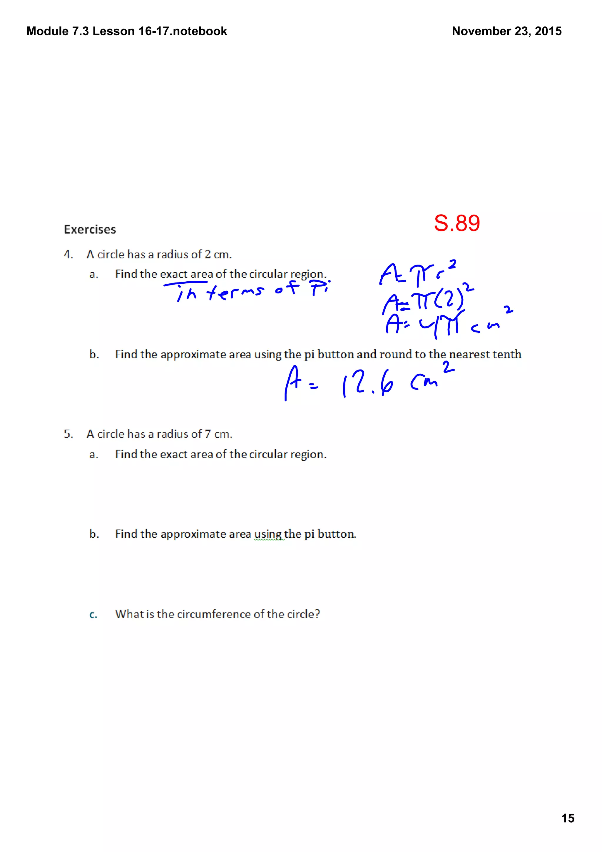 Module 7.3 lesson 16 17 | PDF