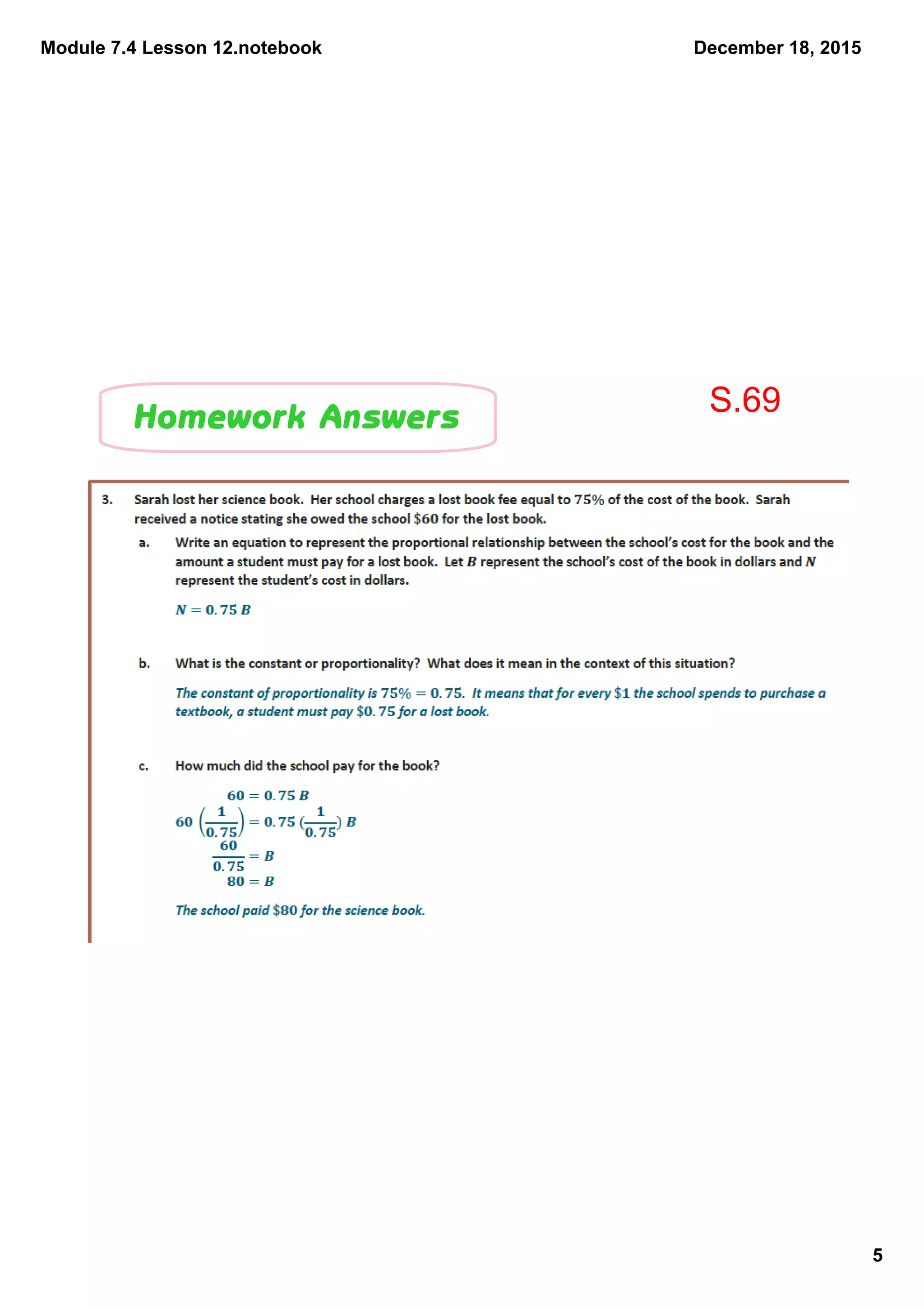 Module 7.4 lesson 12 | PDF