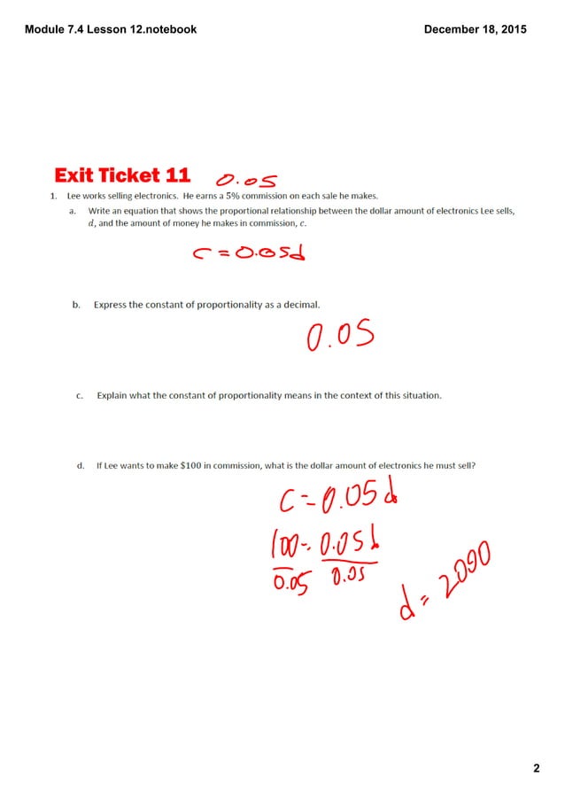 Module 7.4 lesson 12 | PDF