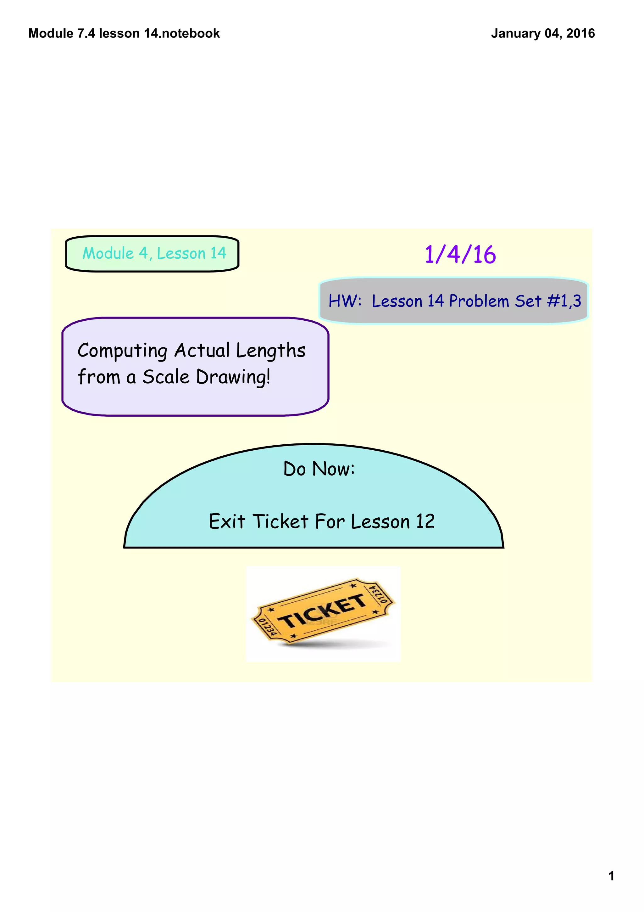 Module 7.4 lesson 14 | PDF
