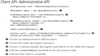 Advance Hive, NoSQL Database (HBase) - Module 7 | PPT