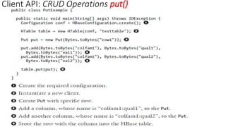 Advance Hive, NoSQL Database (HBase) - Module 7 | PPT