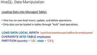 Advance Hive, NoSQL Database (HBase) - Module 7 | PPT