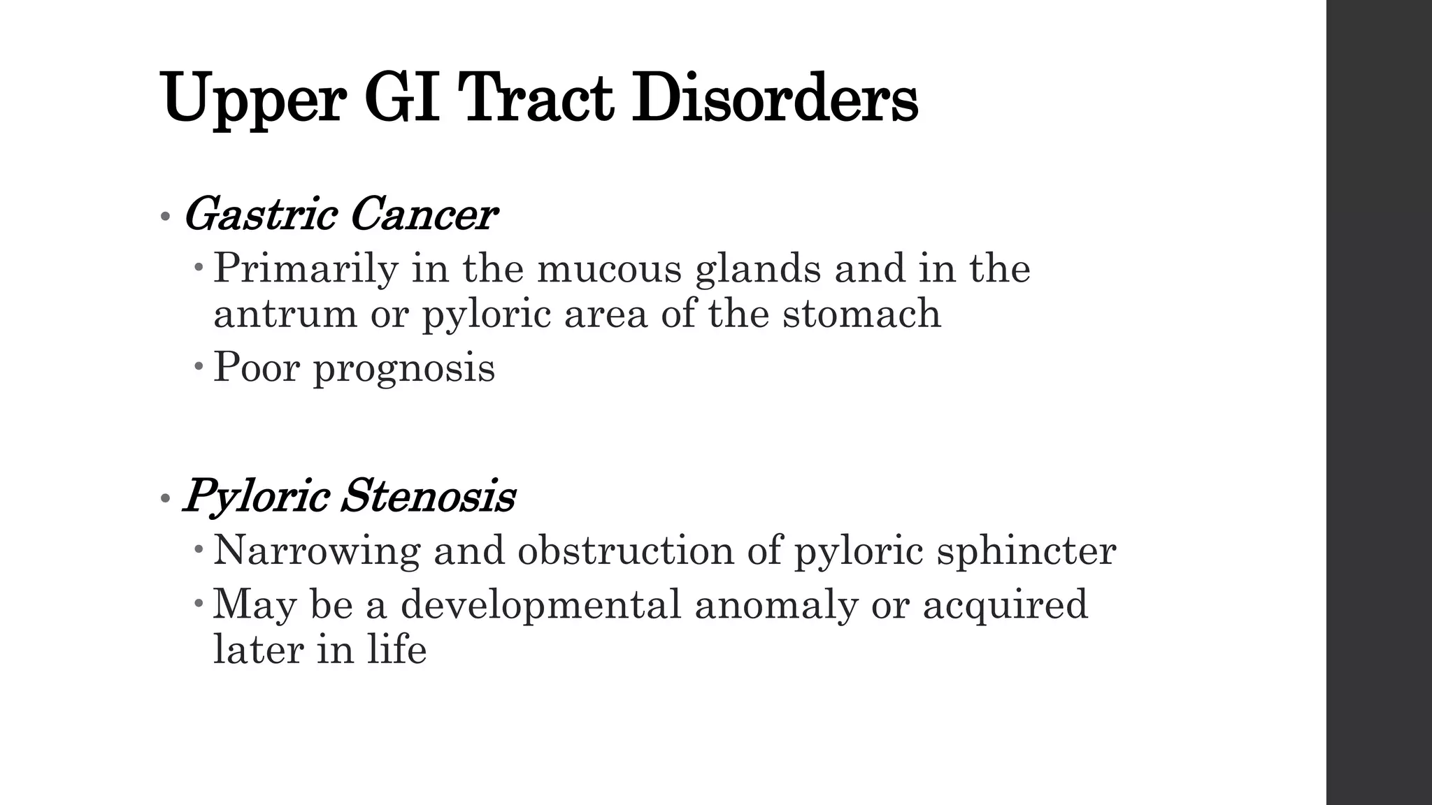 Gastrointestinal Pathophysiology | PPTX