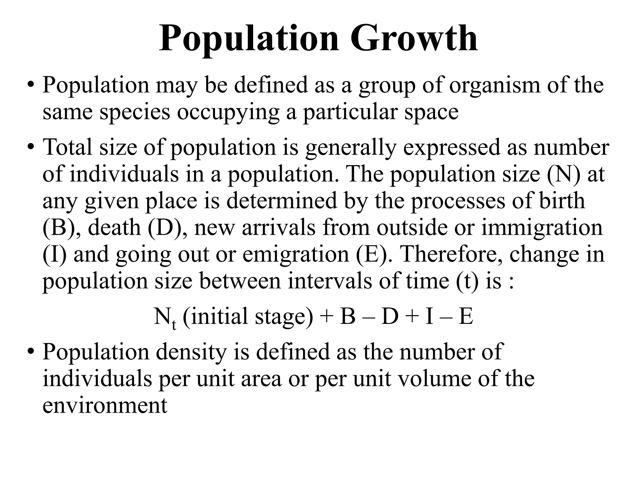 Human Population and the Environment | PPTX