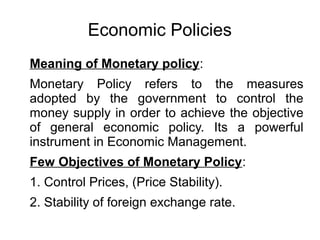 Module 7 1 economic policies | ODP