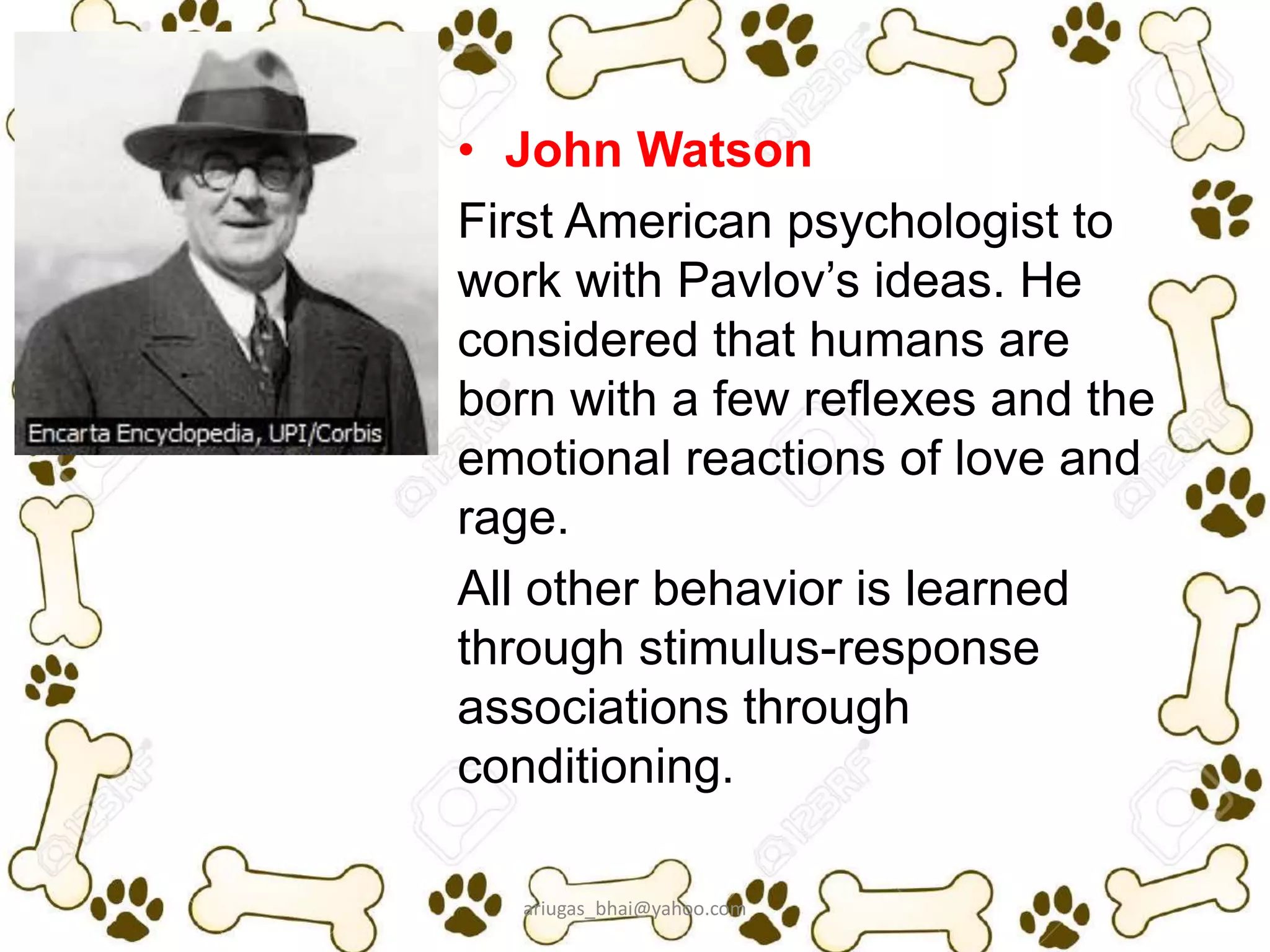 Module 7 behaviorist perspective | PPTX