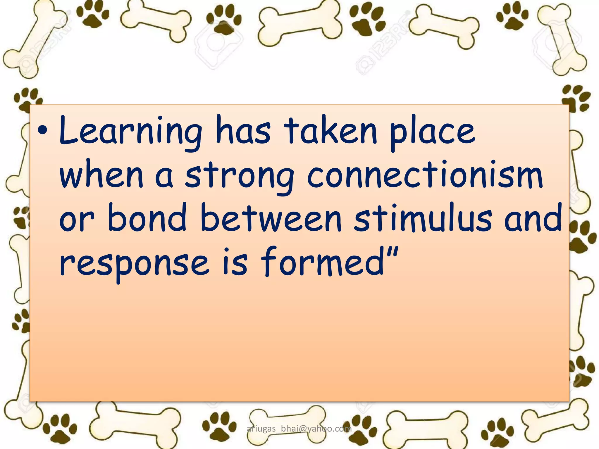 Module 7 behaviorist perspective | PPTX