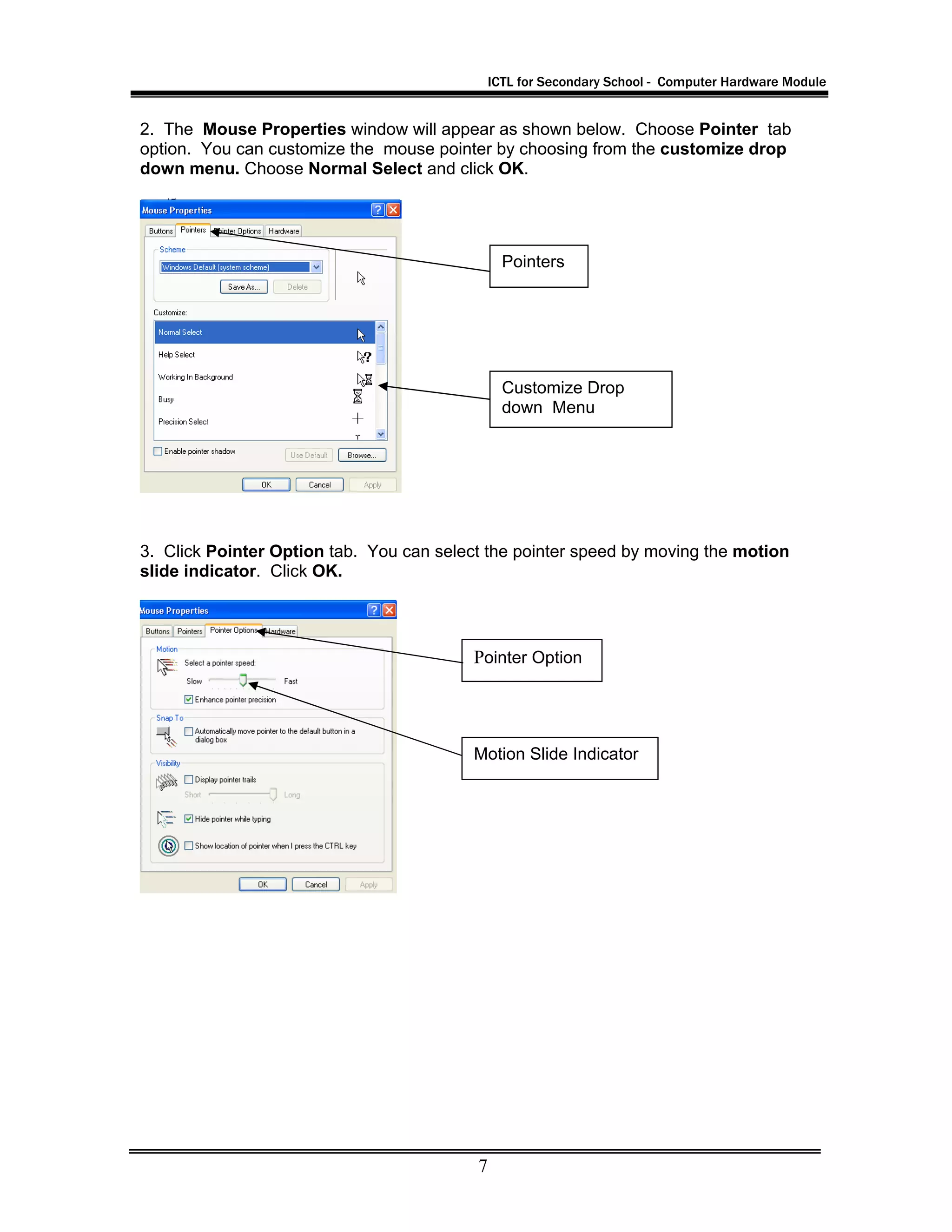 Module7 computer settings | PDF