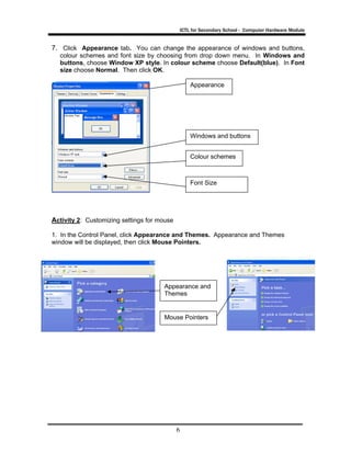 Module7 computer settings | PDF