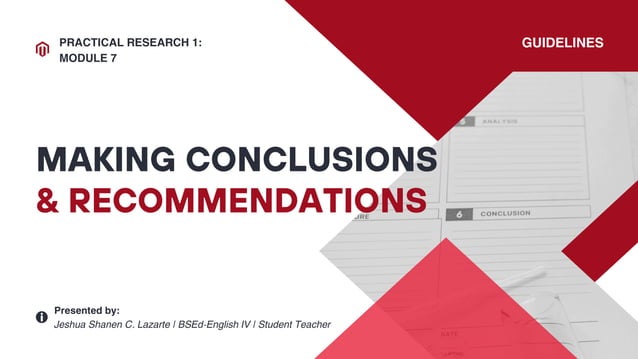 Module 7 - Conclusions and Recommendations.pdf