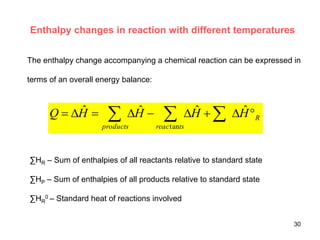 Module 7 - Energy Balance chemical process calculations | PDF