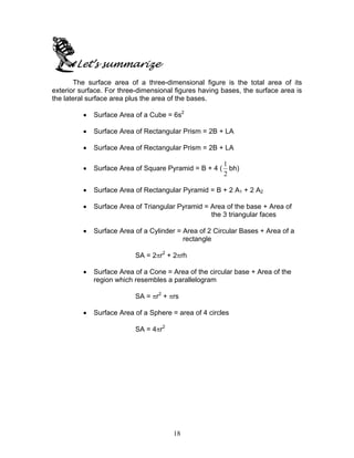 Module 7 geometry of shape and size | PDF