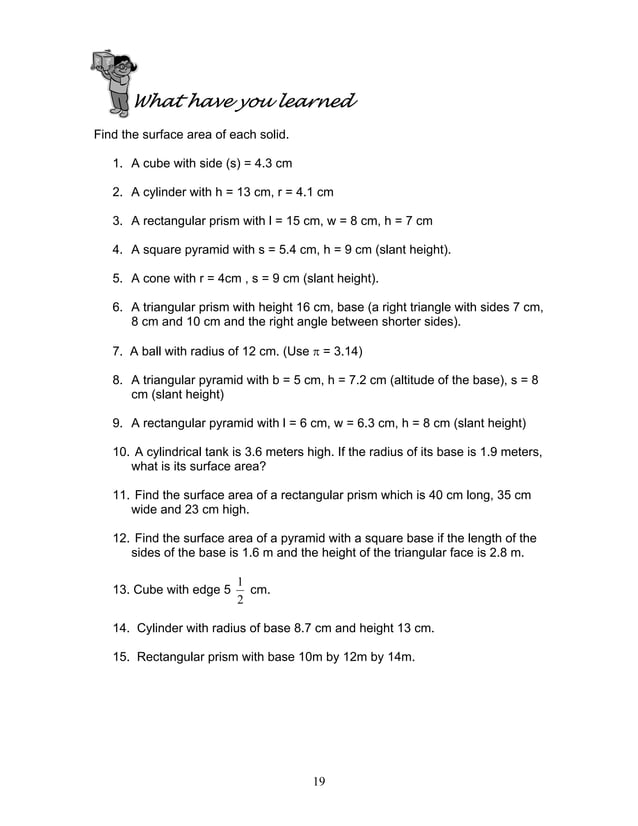 Module 7 geometry of shape and size | PDF