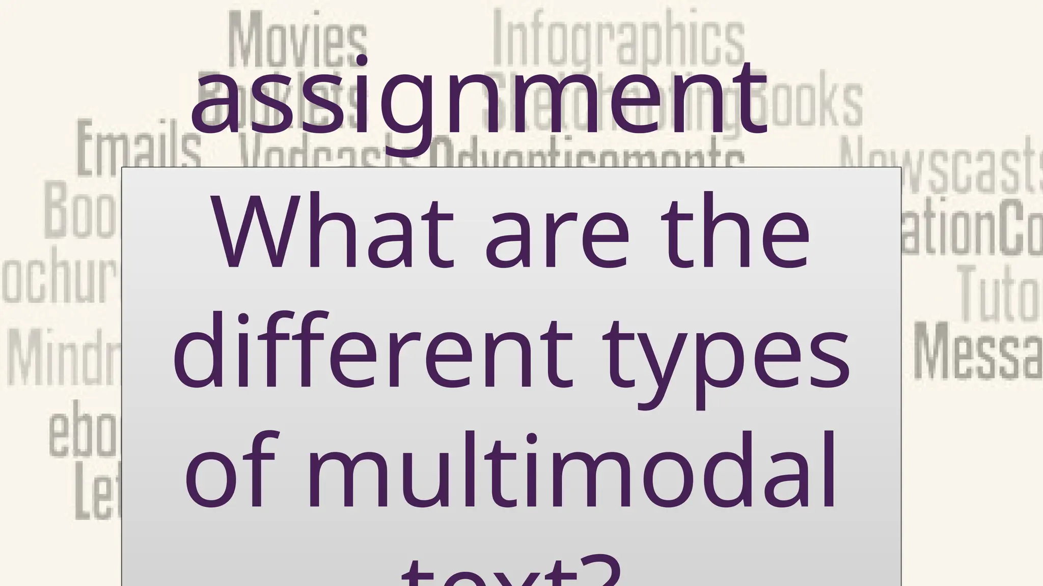 MODULE 7- GRADE 10- powerpoint about multi modals | PPTX