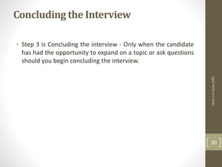 Interview techniques | PPT