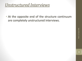 Interview techniques | PPT