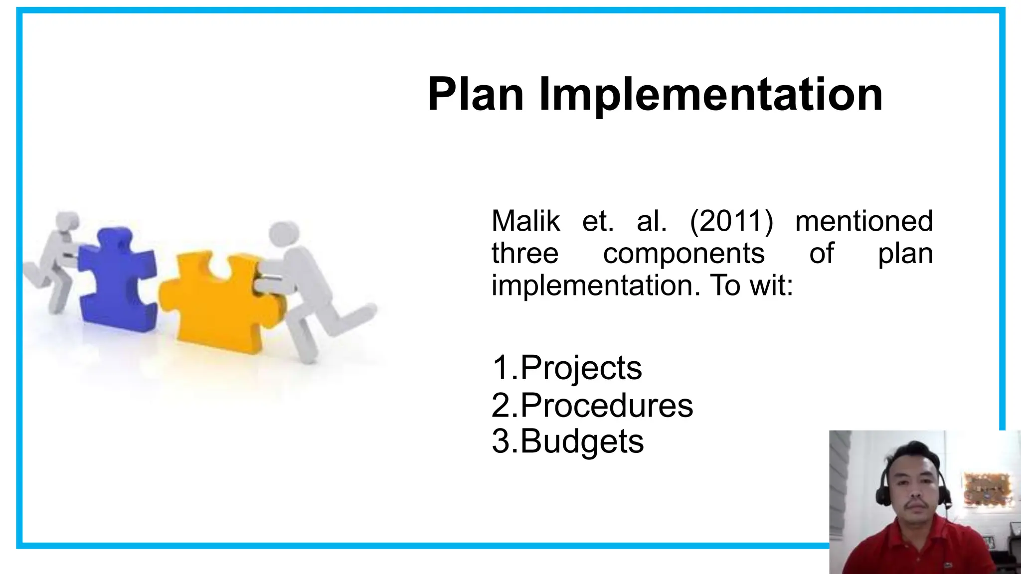 Plan Implementation and Review - Educational Planning | PPTX