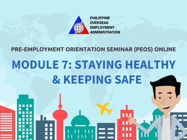 MODULE 7 - STAYING HEALTHY AND KEEPING SAFE | PPTX