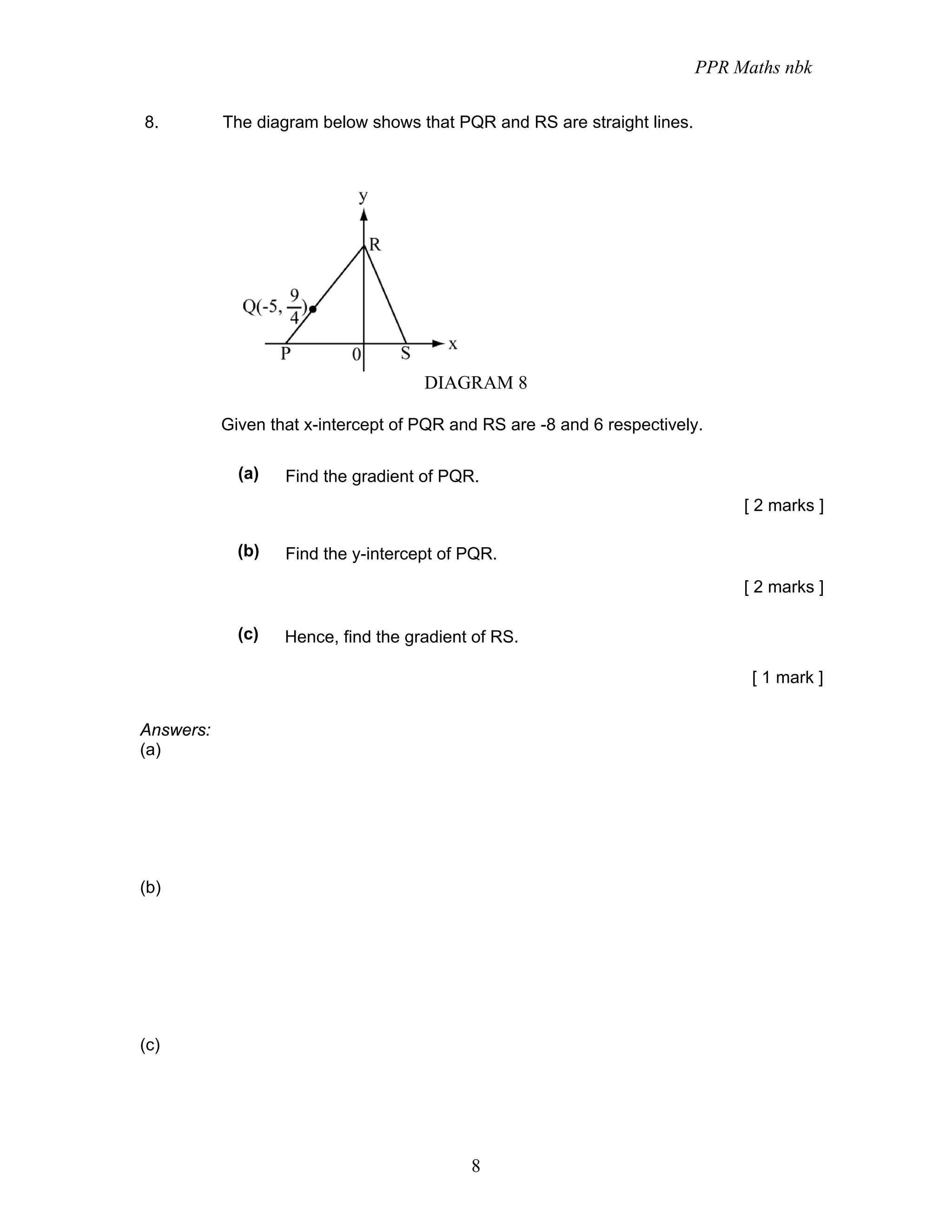 Module 7 The Straight Lines | PDF
