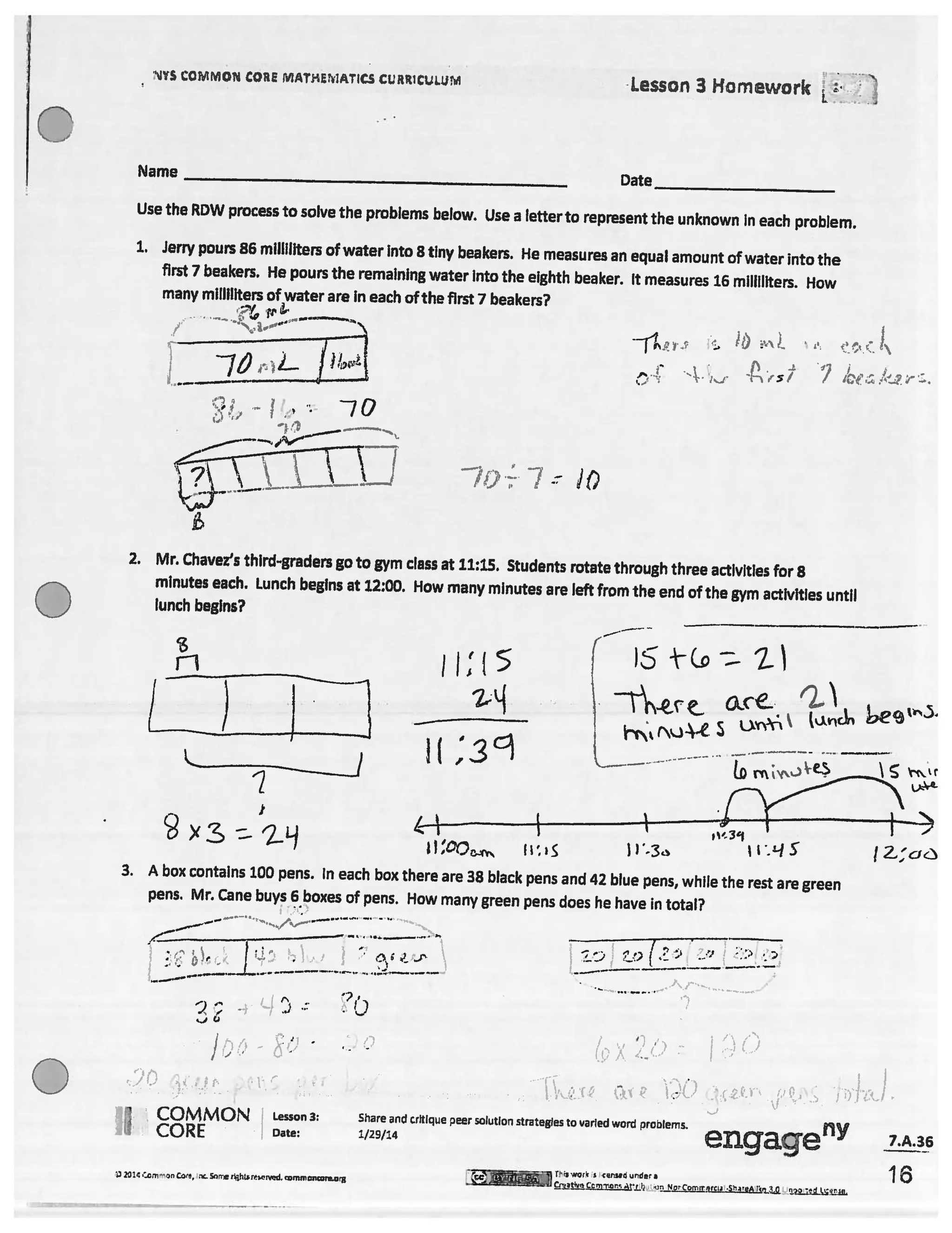 Module 7 answer key for homework | PDF