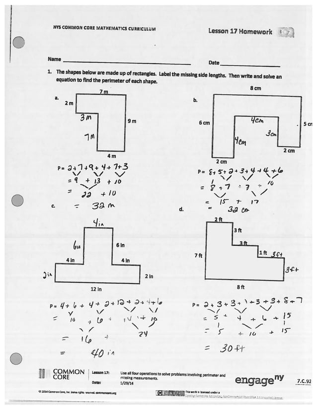 Module 7 answer key for homework | PDF