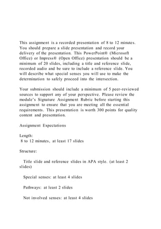 Module 7 Assignment DescriptionRecall from the chapter on th | PDF