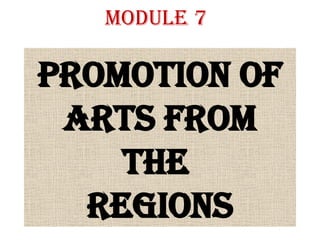 Module 7 CPAR.pptx quarter 2, contemporary | PPTX