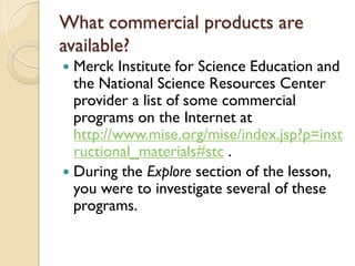 Module 7 current_science_programs | PPT
