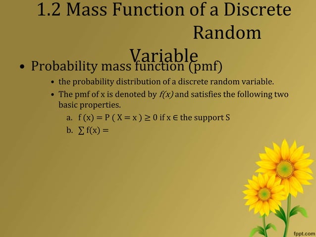 Module 7 discrete probability distributions | PPTX | Physics | Science