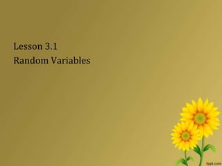 Module 7 discrete probability distributions | PPTX