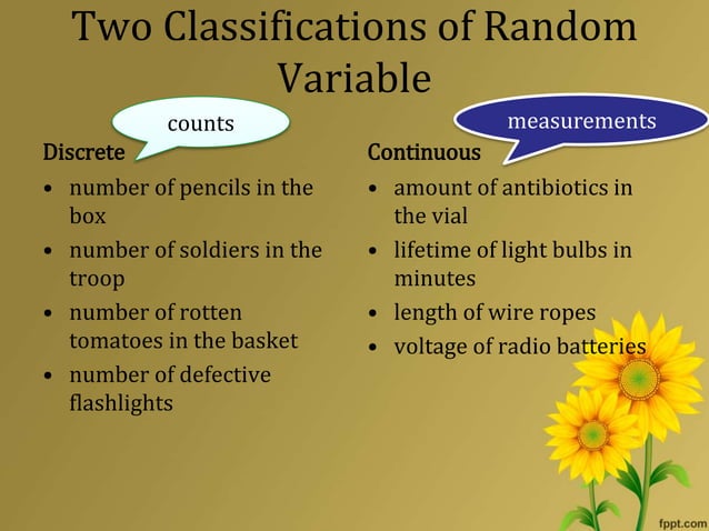 Module 7 discrete probability distributions | PPTX | Physics | Science