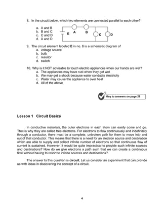 Module 7 electric circuits | PDF