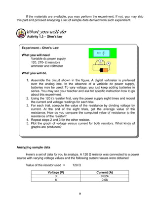 Module 7 electric circuits | PDF