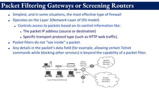 Module 7 Firewalls Part - 2 Presentation | PPT