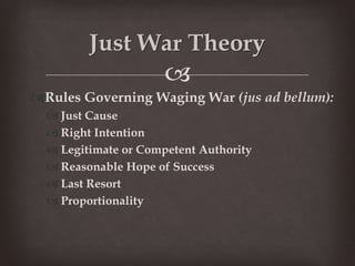 [Module 7] Just War, Pacifism, and Just Peacemaking.pptx