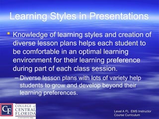 Module 7 Learning Styles.ppt.learning styles description | PPT