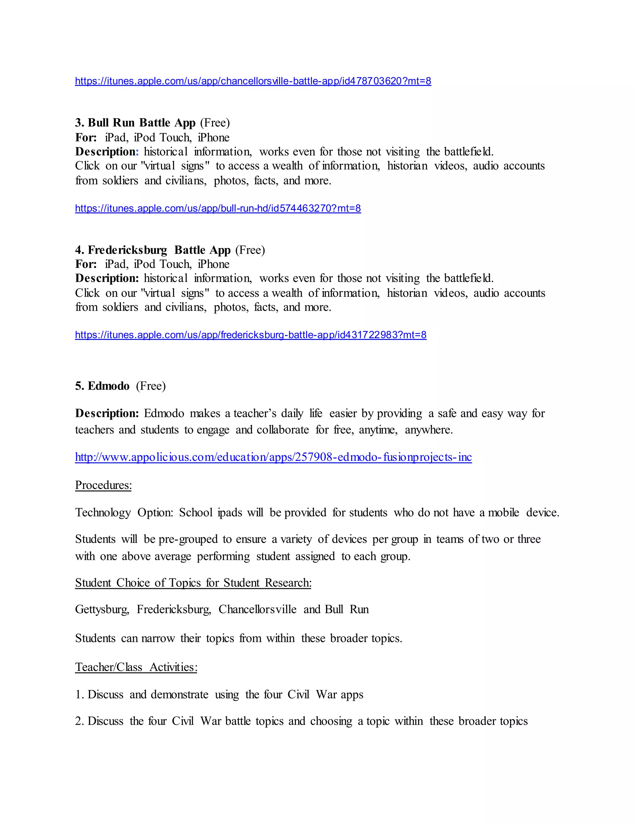 Module 7 mobile learning lesson | PDF