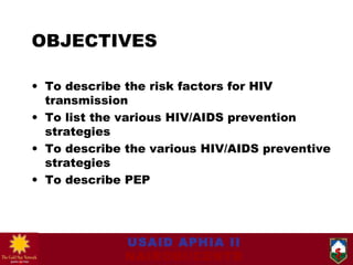 Module 7 prevention of hiv | PPT