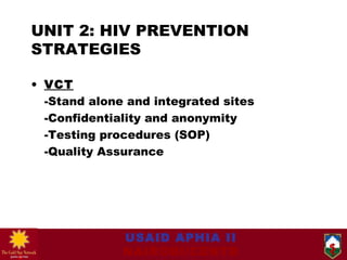 Module 7 prevention of hiv | PPT