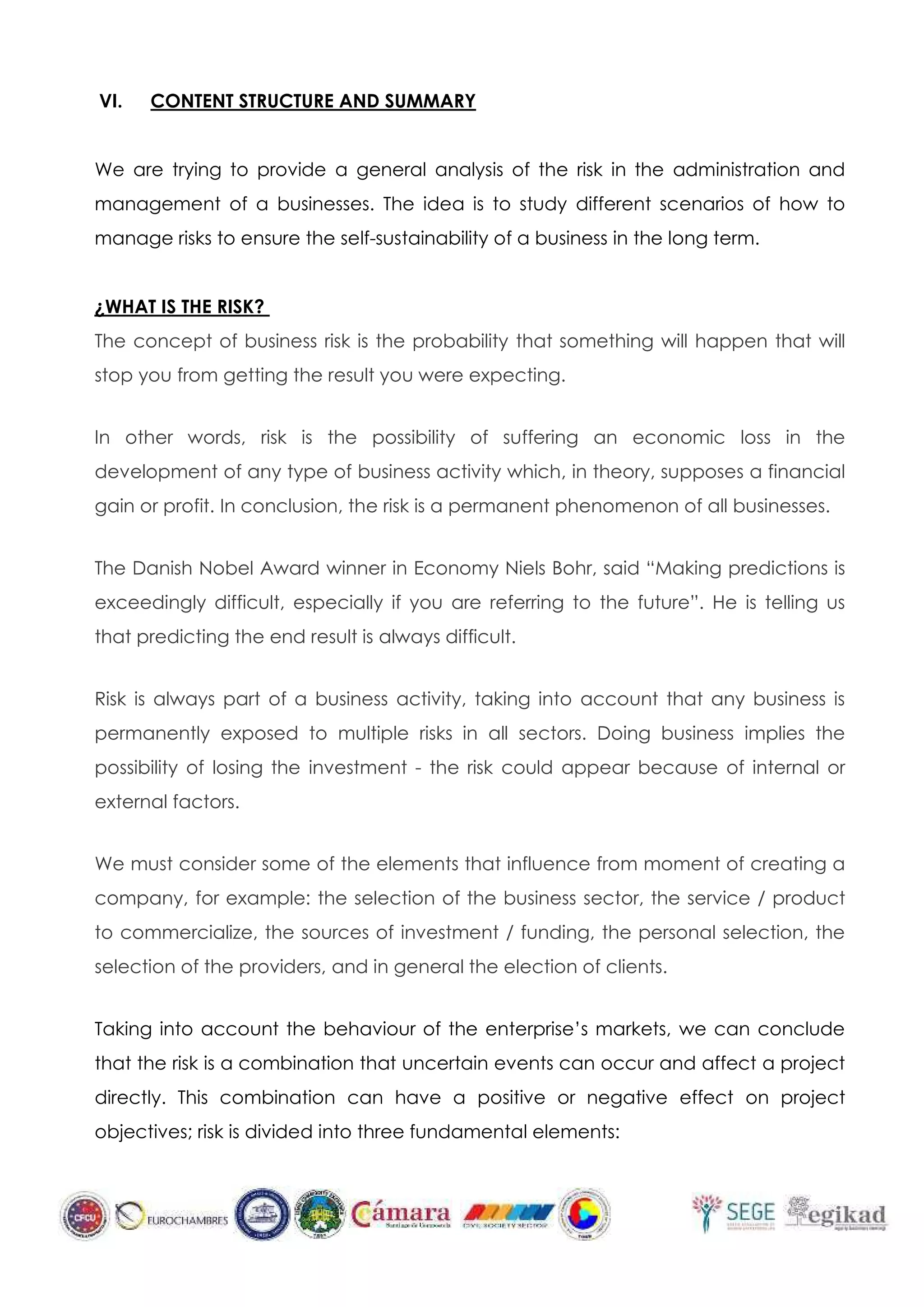 Euro-FEM Module 7 : Risk analysis | PDF