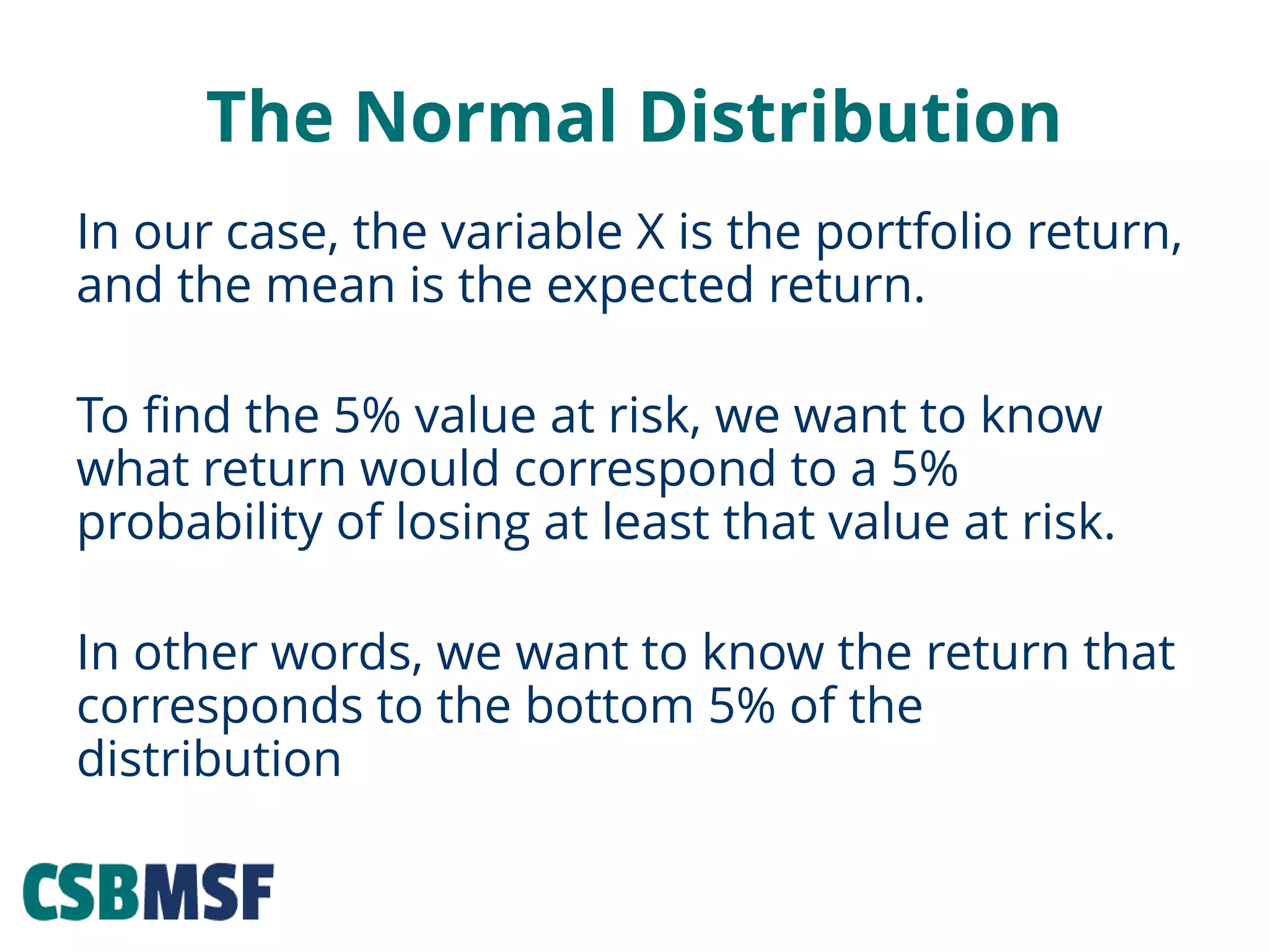 Module 7 var analytical method step by step | PPTX