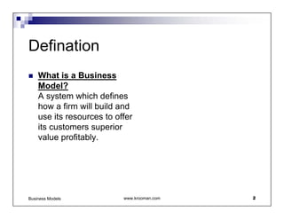 Business model | PPT