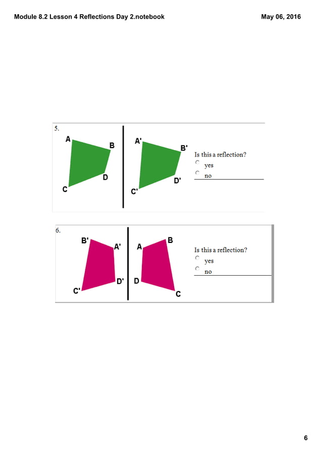 Module 8.2 lesson 4 reflections day 2 | PDF