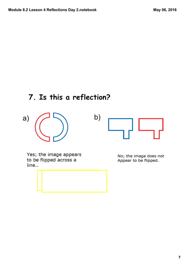 Module 8.2 lesson 4 reflections day 2 | PDF