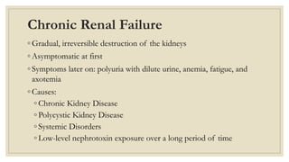 Renal Pathophysiology | PPTX