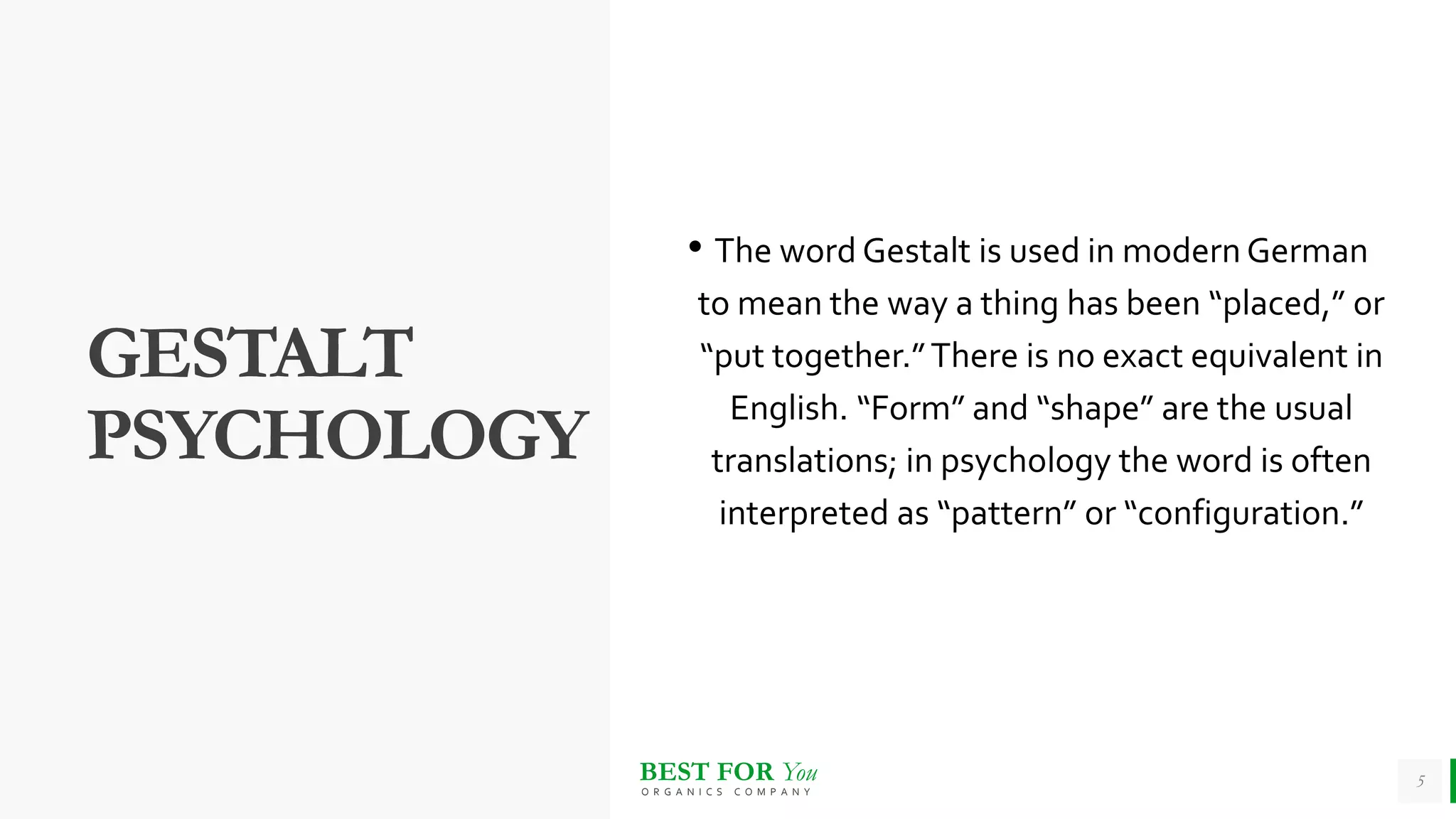 Gestalt Psychology | PPTX