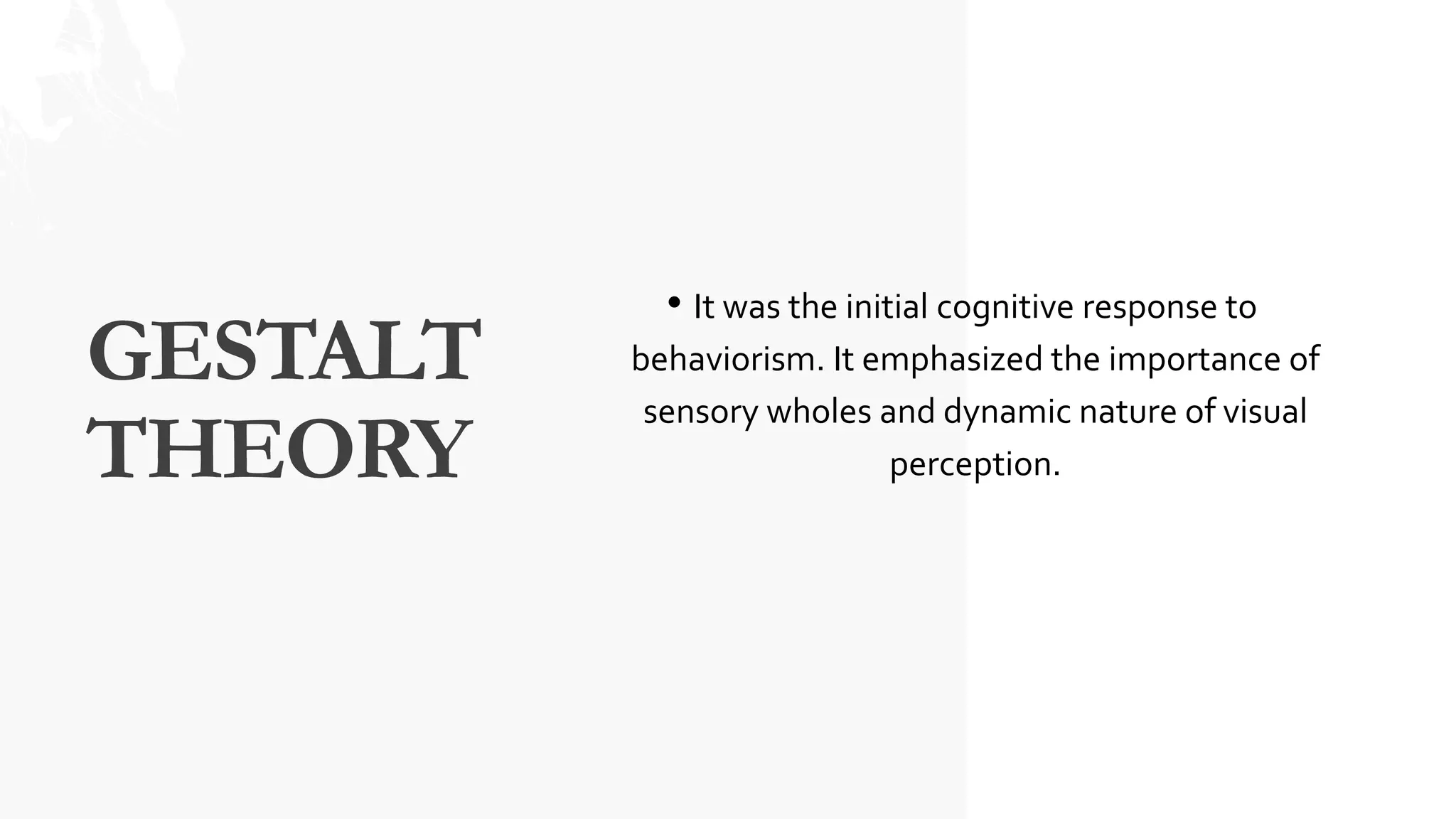 Gestalt Psychology | PPTX